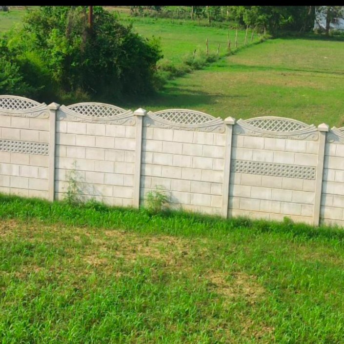 Non Polished Rcc Wall, For Boundaries, Feature : Durable, High Strength ...