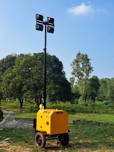 5 kVa Solar Movable Mobile Lighting Tower at Rs 2.80 Lakh / Piece in ...