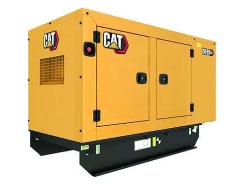 Yellow Caterpillar Diesel Generator, Output Type : AC Single Phase ...