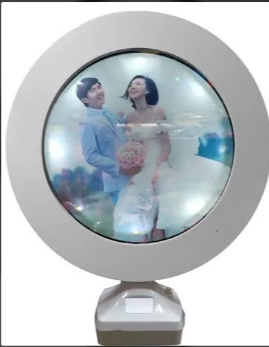 white Plastic Magic Mirror Photo Frame at Rs 240 / Piece in Delhi | D K ...