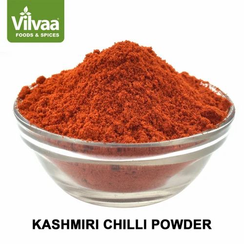 Red Vilvaa Organic Kashmiri Chilli Powder, for Cooking, Certification ...
