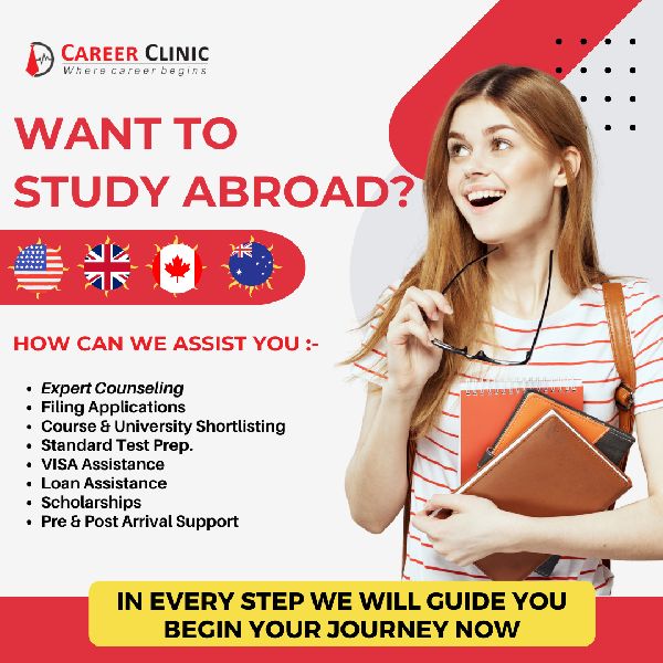 Study Abroad Consultancy at Best Price in Noida | careerclinicedu