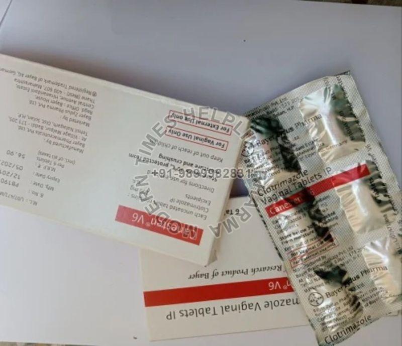 Canesten V6 Vaginal Tablets at Rs 50 / strip in Delhi | Modern Times ...