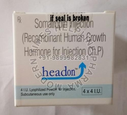 Headon Injection Somatropin (4IU), Packaging Type : box at Rs 800 / Box ...