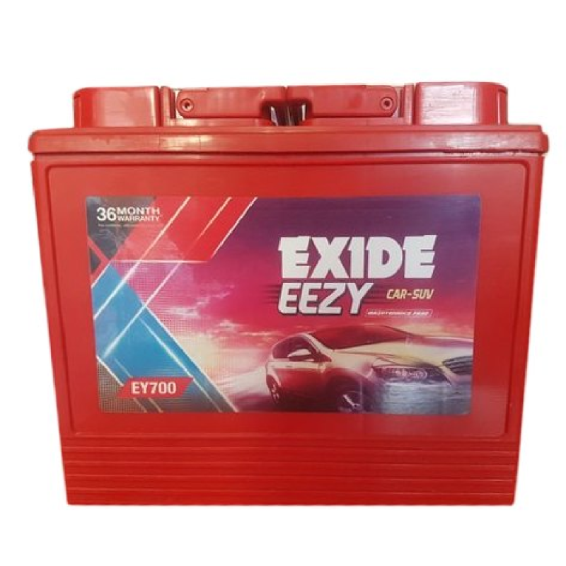 Red Exide Eezy EY700 Car Battery, Feature : Stable Performance, Long ...