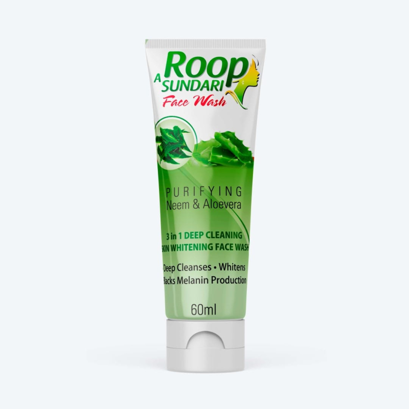 Green Gel Roop A Sundari Facewash, Packaging Type : Plastic Tube ...