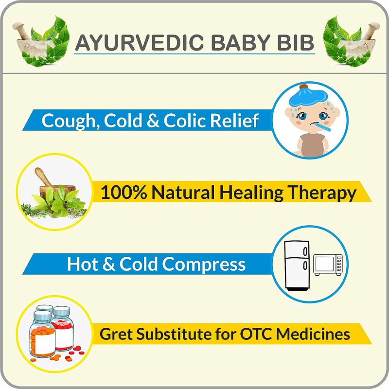 Cold Colic Relief Baby Bib Compress, Gender : Unisex at Rs 125 in Surat ...