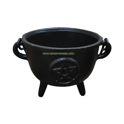 Black Circular Cast Iron Cauldron at Rs 250 / Piece in Moradabad | Rana ...