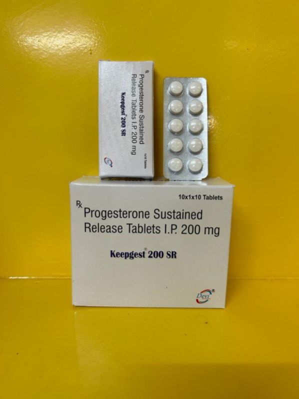 Progesterone 200 Mg sustained Release Tablet at Rs 420 / Boxes in ...