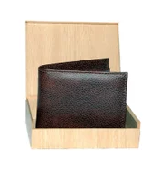 Square Wooden Wallet Boxes, Size : 3*5 inch, Color : Brown at Rs 33 ...