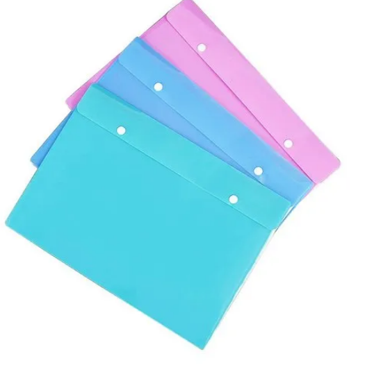 Plastic Button File Folder, for Office at Rs 19 / Units in Delhi ...