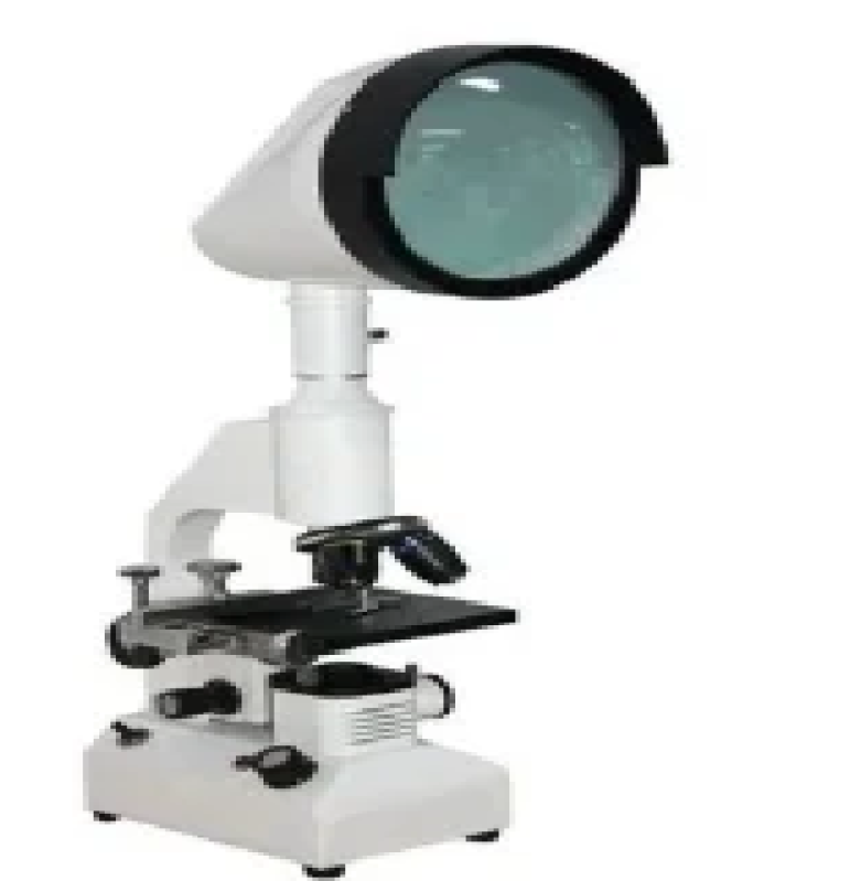 Battery Projection Microscope, for Science Lab, Portable Style ...