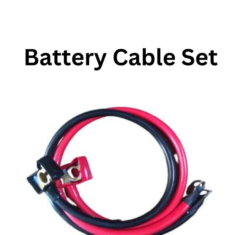 Black Rubber Copper Battery Cable Set, for Automobile, Feature ...