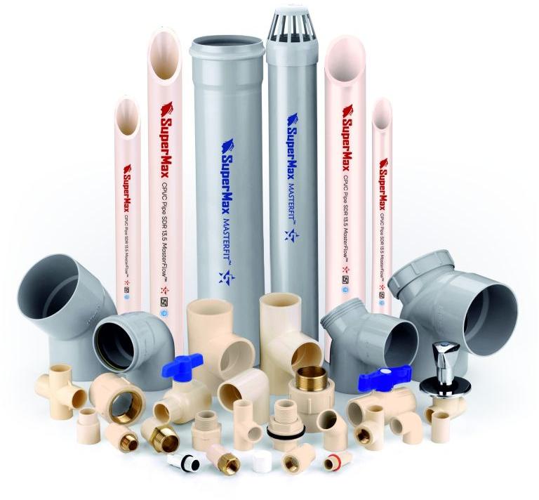 Super Max Pipes in Hyderabad - Manufacturer of SWR & CPVC Pipes Fitting ...