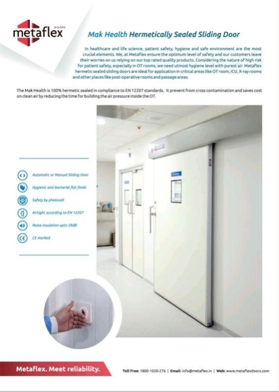 Ocean Medical Devices in Virar - Supplier of Metaflex Doors & Metaflex ...