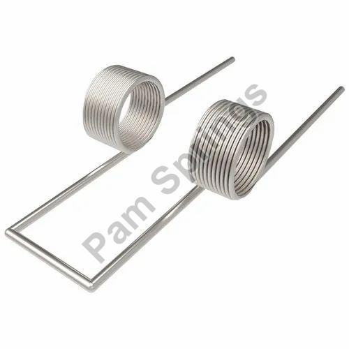 Spiral Powder Coating SS Double Torsion Springs, for Industrial, Style ...