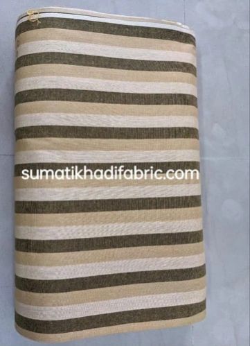 Multicolor Khadi Patta Fabric, For Textile Industy, Technics : Machine ...