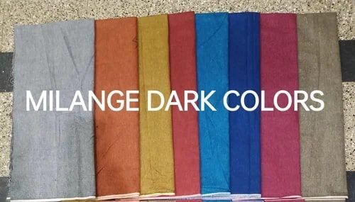 Khadi Melange Fabric, For Textile Industy, Technics : Machine Made at ...