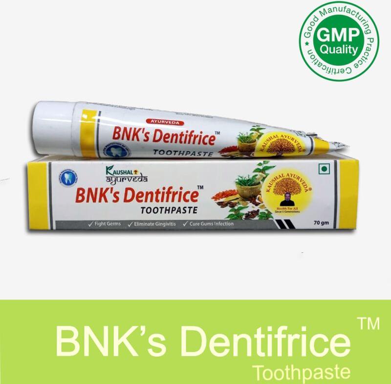 Bnk Dentrifrice Toothpaste, Feature : Anti-bacterial, Anti-cavity ...