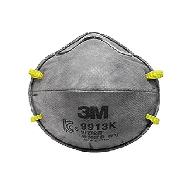 Grey Pvc 3m 9913 Mask, For Pharmacy, Laboratory, Hospital, Clinical ...