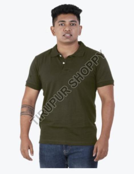 Mens Collar Neck Plain Polo T-Shirt, Size : XL, XXL, XXXL, Feature : Anti-Wrinkle, Comfortable ...