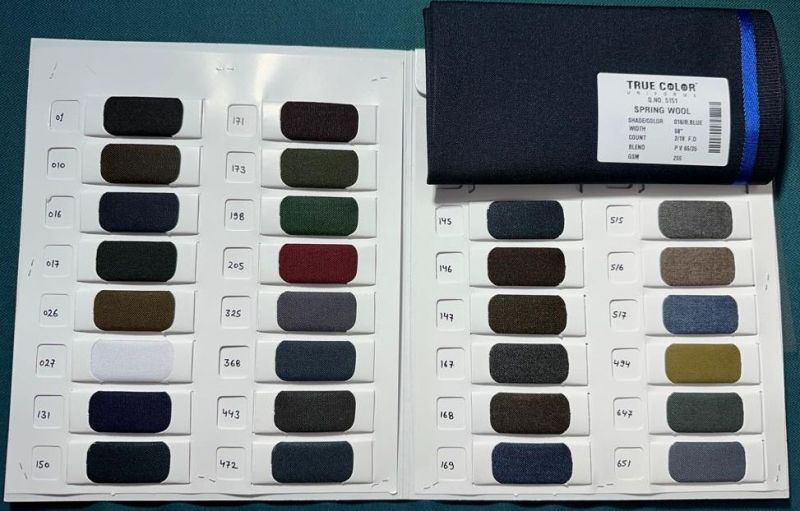 Multicolor True Color Matty Fabric, for Garments, Blazer, Jacket Coat ...