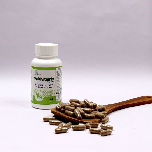 Multivitamin Capsule, Packaging Type : Bottles, Color : Green at Best Price in Amritsar