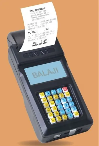 Balaji ABS 700 gm Parking Ticket Machine, Power Supply : DC at Rs ...