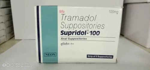 100 Mg Tramadol Suppository Tablets, for Hospital, Clinical, Packaging ...