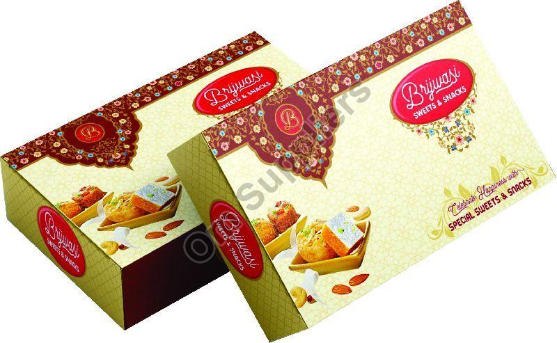 Square Cardboard 1 Kg Sweet Box, Feature : Good Strength, Capacity ...
