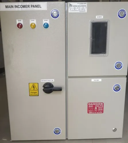 Fabrication Siemens Gray Three Phase Meter Panel Board, for Industrial ...