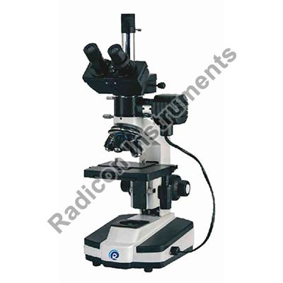 Radicon Co-axial Trinocular Research Metallurgical Microscope ( Premium Rtmm - 718 ) at Best ...
