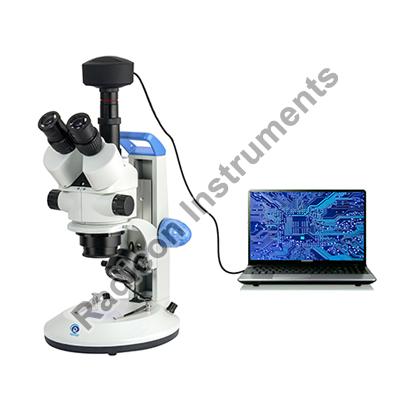 Radicon Digital Trinocular Stereo Zoom Microscope ( Premium- 2000 RDZ ) at Best Price in Surat