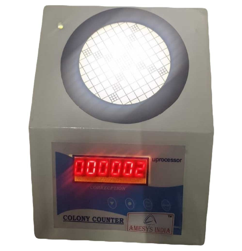 50Hz 0-500 Gms Colony Counter, for Laboratory Use, Dish Size : 0-100mm ...