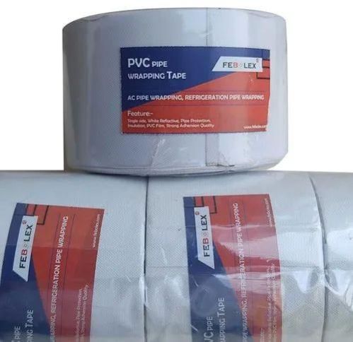 White PVC AC Pipe Wrapping Tape at Rs 22 / Piece in Delhi | Febolex India
