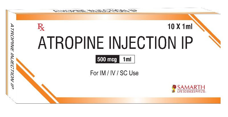 Atropine Injection 500 Mcg/ 1 Ml at Rs 101 in Mumbai - ID: 7646090 ...