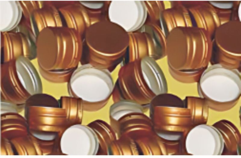 Rushabh Industries Aluminum 25mm Aluminium Ropp Cap, Shape : Round at ...