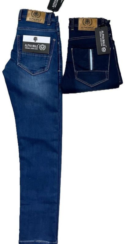 Alpha Male Washed Denim Jeans, Gender : Men at Rs 650 in Delhi - ID ...
