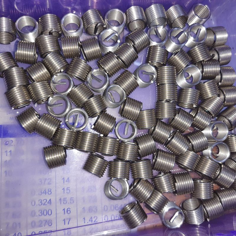 Polished Brass Helicoil Thread Inserts For Electrical Fittings ...