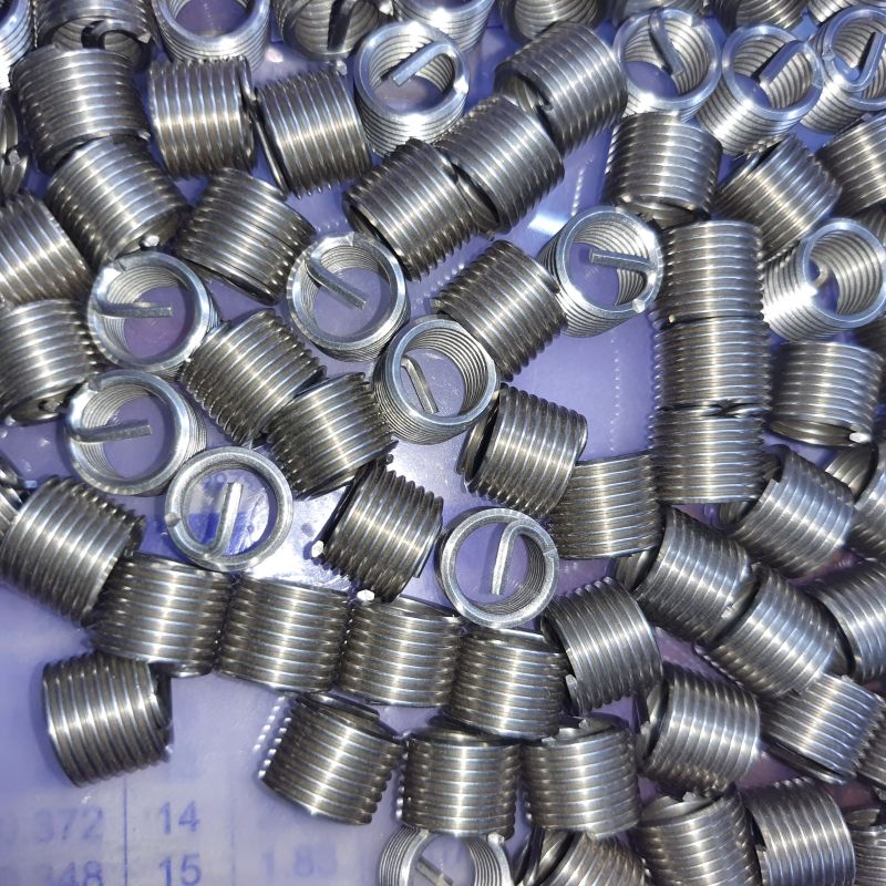 Polished Brass Helicoil Thread Inserts For Electrical Fittings ...