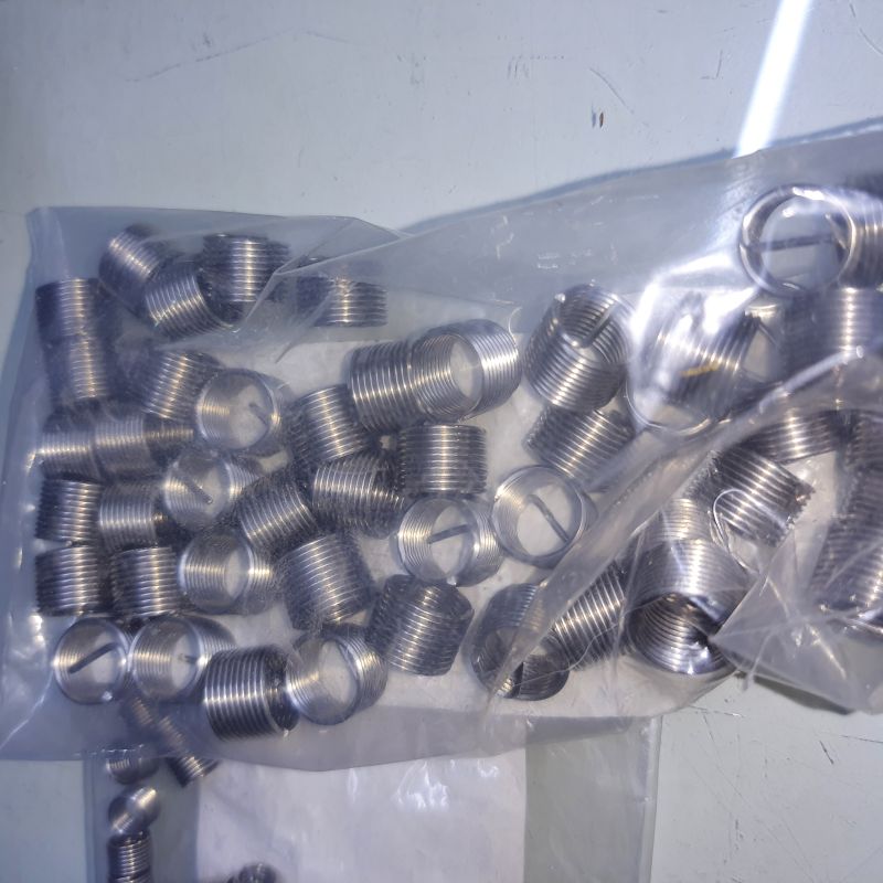 Polished Brass Helicoil Thread Inserts For Electrical Fittings ...