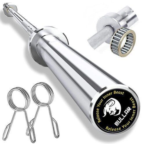 5 Ft. Olympic Barbell Rod With Spring Lock For Weightlifting at Rs 4800 ...