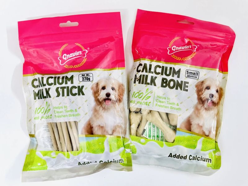 Gnawlers Calcium Dog Treat (milk Stick,milk Bone)2 Packs Combo at Rs ...