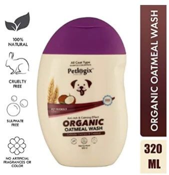 Petlogix Organic Oatmeal Wash Shampoo 320ml at Rs 470 in Noida - ID: 7707089