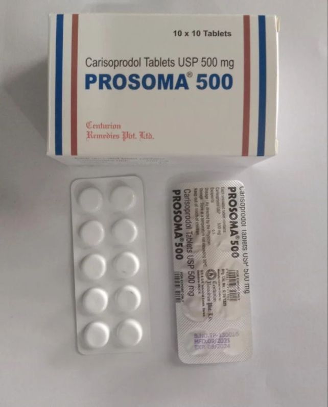 Prosoma 500mg Tablet, Packaging Type : Box at Rs 200 in Nagpur - ID ...