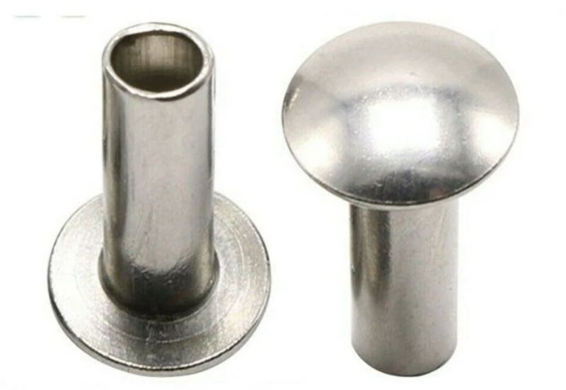 Polished Metal Semi Tubular Rivets, Color : Grey at Best Price in ...