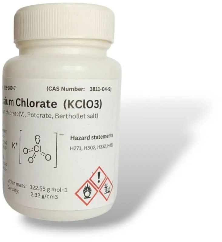 Potassium Chlorate Powder, Density : 2.32 g/cm3 at Rs 13999 in Silvassa ...