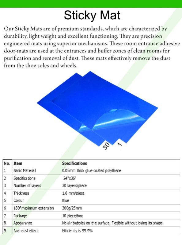 Plain PP Disposable Sticky Mats For Cleaning Rooms at Rs 250 in Pune ...