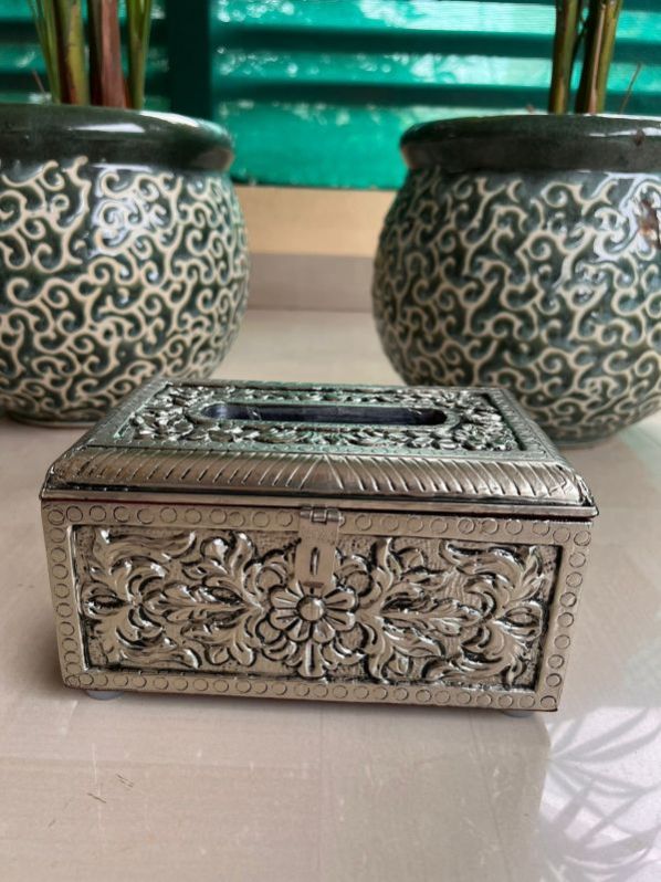 German Silver Jewellery Box, Shape : Rectangular at Rs 1000 in Howrah ...