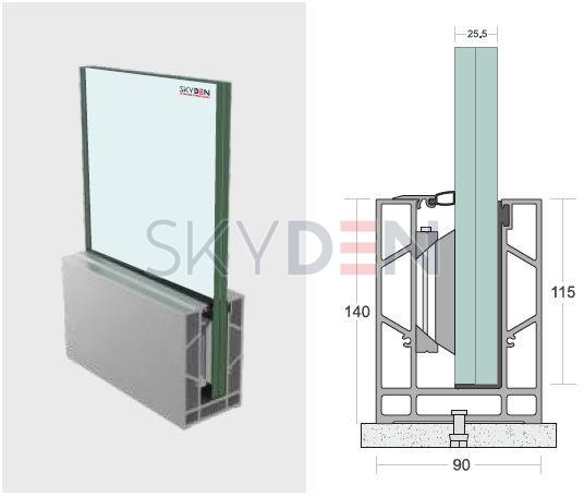 Aluminium Alloy sd27 Continuous Profile System at Rs 1810 in Ahmedabad ...
